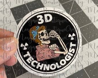 Ct Mri Sticker - Etsy