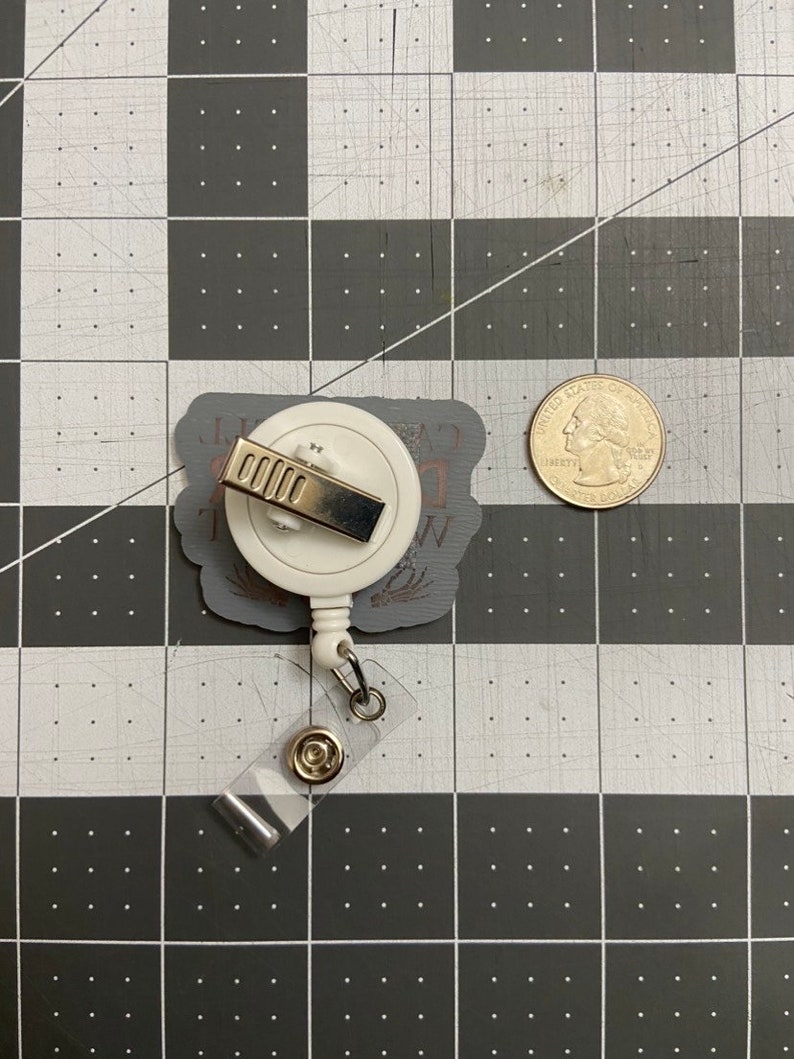 Can’t Spell Doctor Without CT Rose Gold Badge Reel, Ct Tech, Computed ...