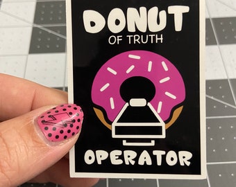 Donut of Truth Pin - Etsy