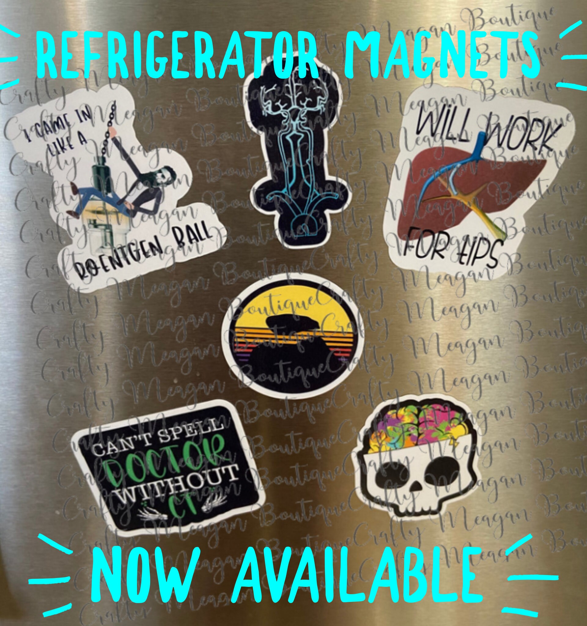Radiology Sunflower Glossy Sticker or Magnet, Xray, Rad Tech - Etsy