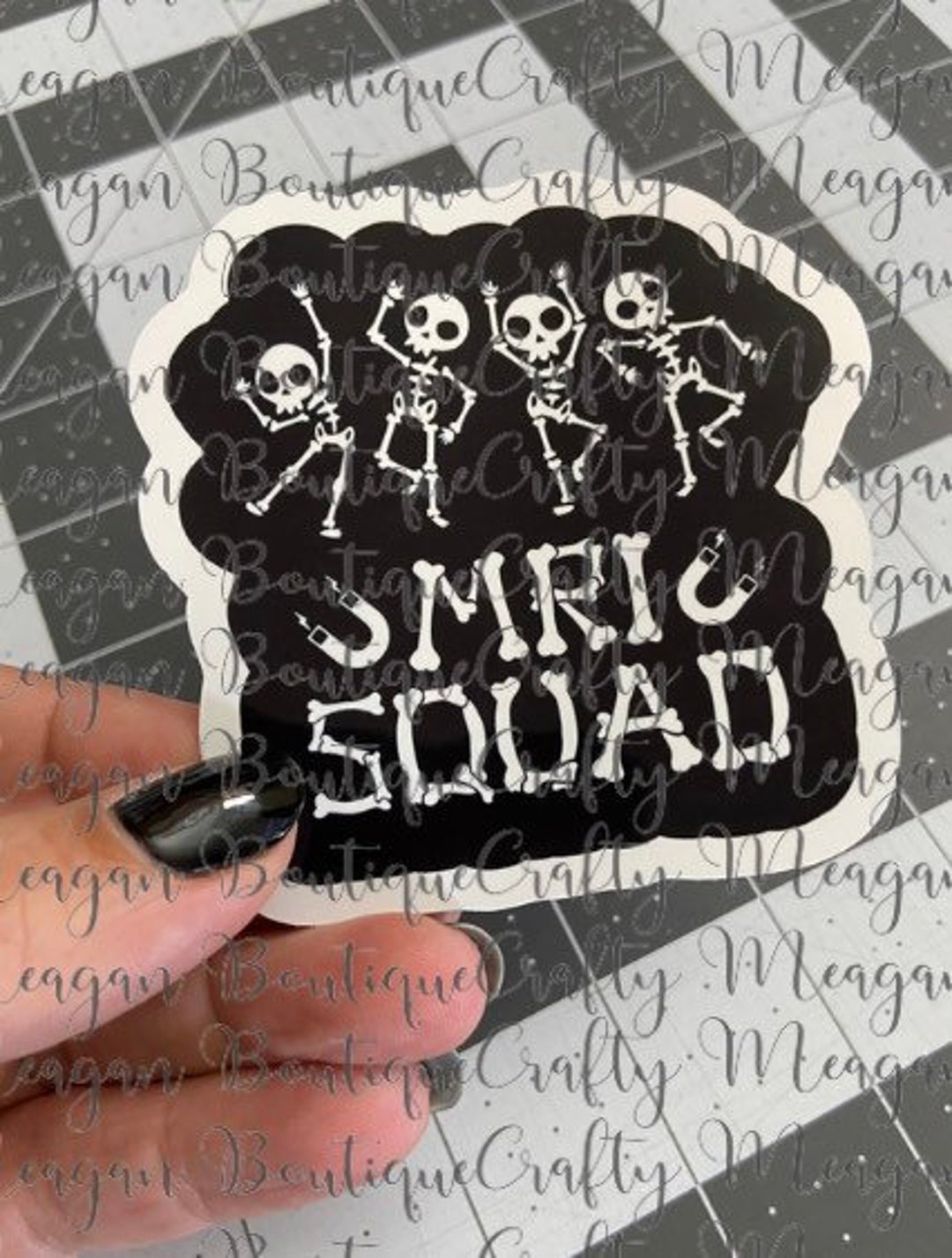 MRI Squad Glossy Sticker, Mri Tech, Mri Technologist, Rad Tech ...