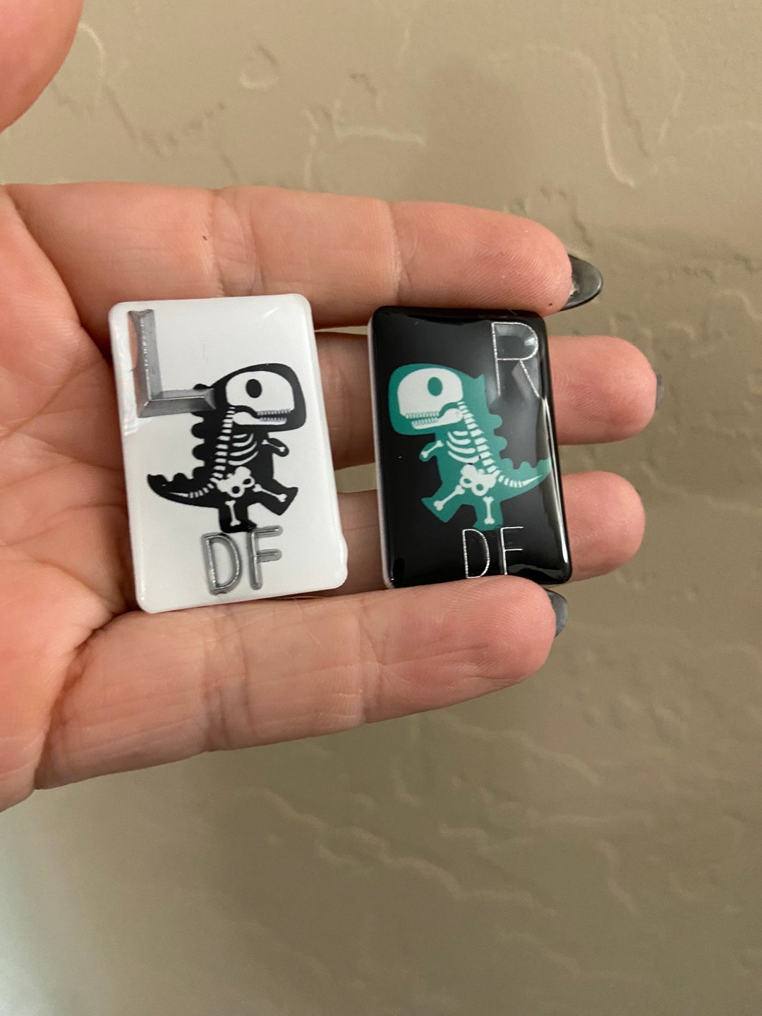 Radosaurus Black N White Acrylic Xray Marker Set, Xray, Skeleton, Rad ...