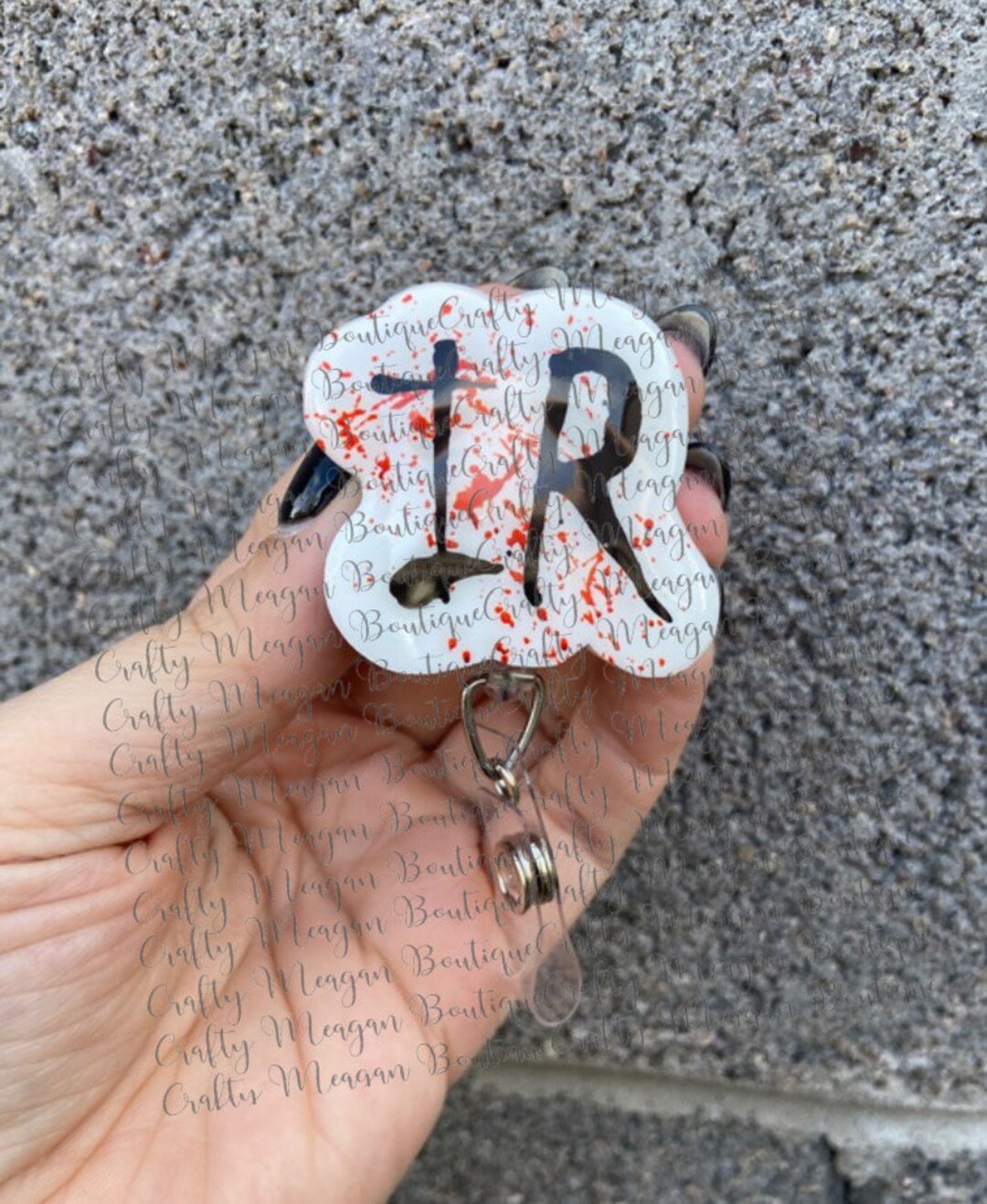 IR Tech Blood Splatter Badge Reel, Ct Tech, Computed Tomography ...