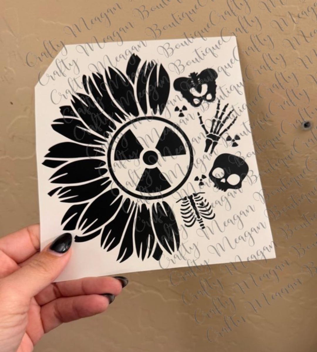 Sunflower Radiology Car Decal, Radiologic Technologist, Rad Tech, Ct ...