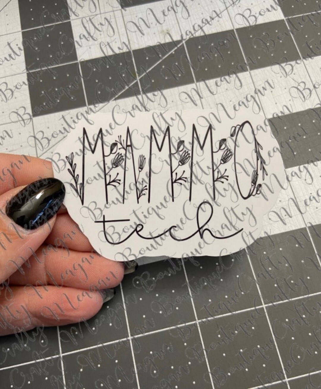 Mammo Tech Glossy Sticker, Mammo Tech, Radiologic Technologist ...