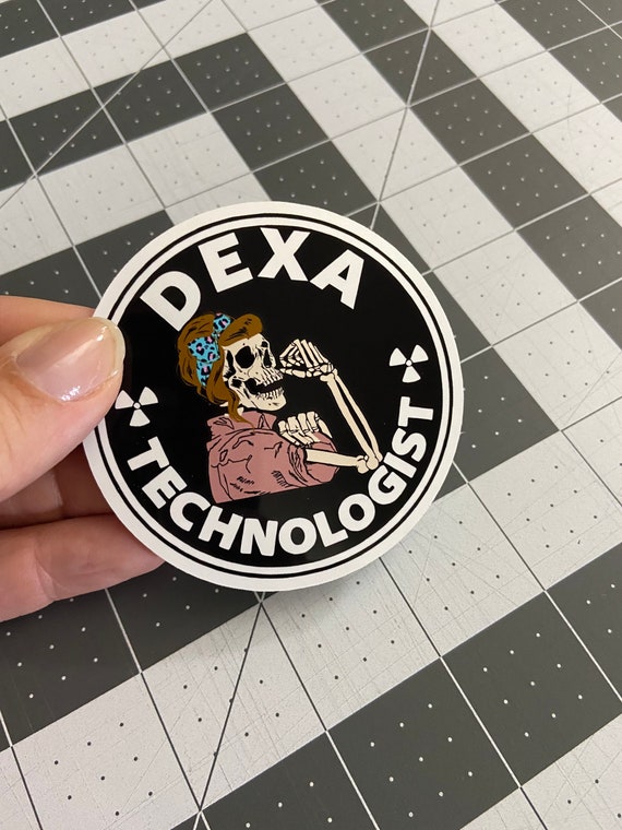 Dexa Technologist Glossy Sticker Bone Density Rad Tech - Etsy