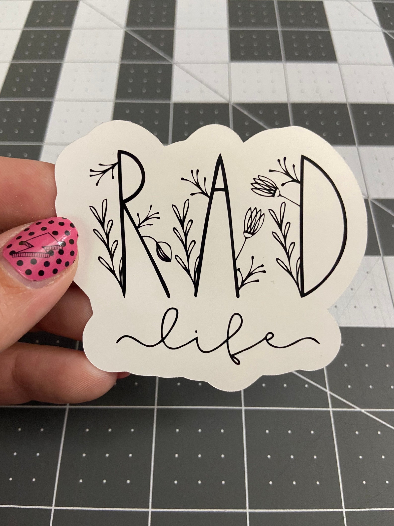 Rad Life Glossy Sticker, Radiology, Xray Tech - Etsy