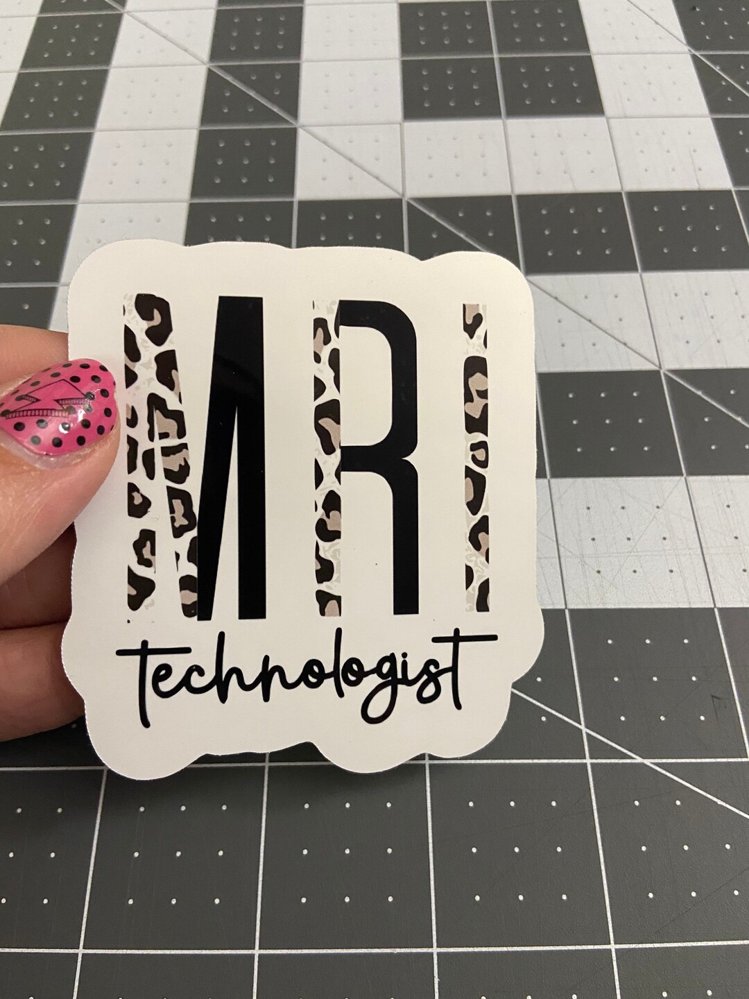 MRI Technologist Glossy Sticker, Radiology - Etsy