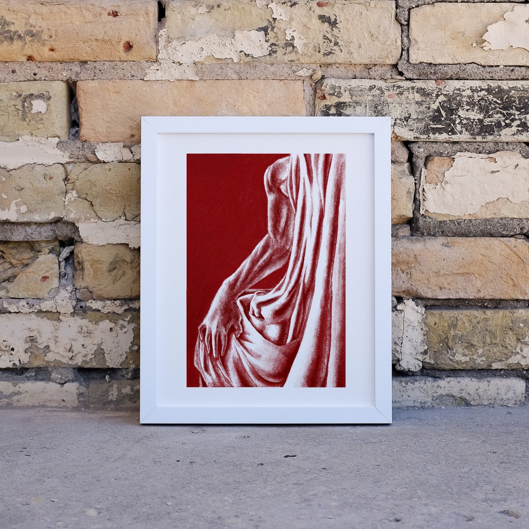 Greek Style Drawing Figure Drawing of Arm Wall Art Ancient Style ...