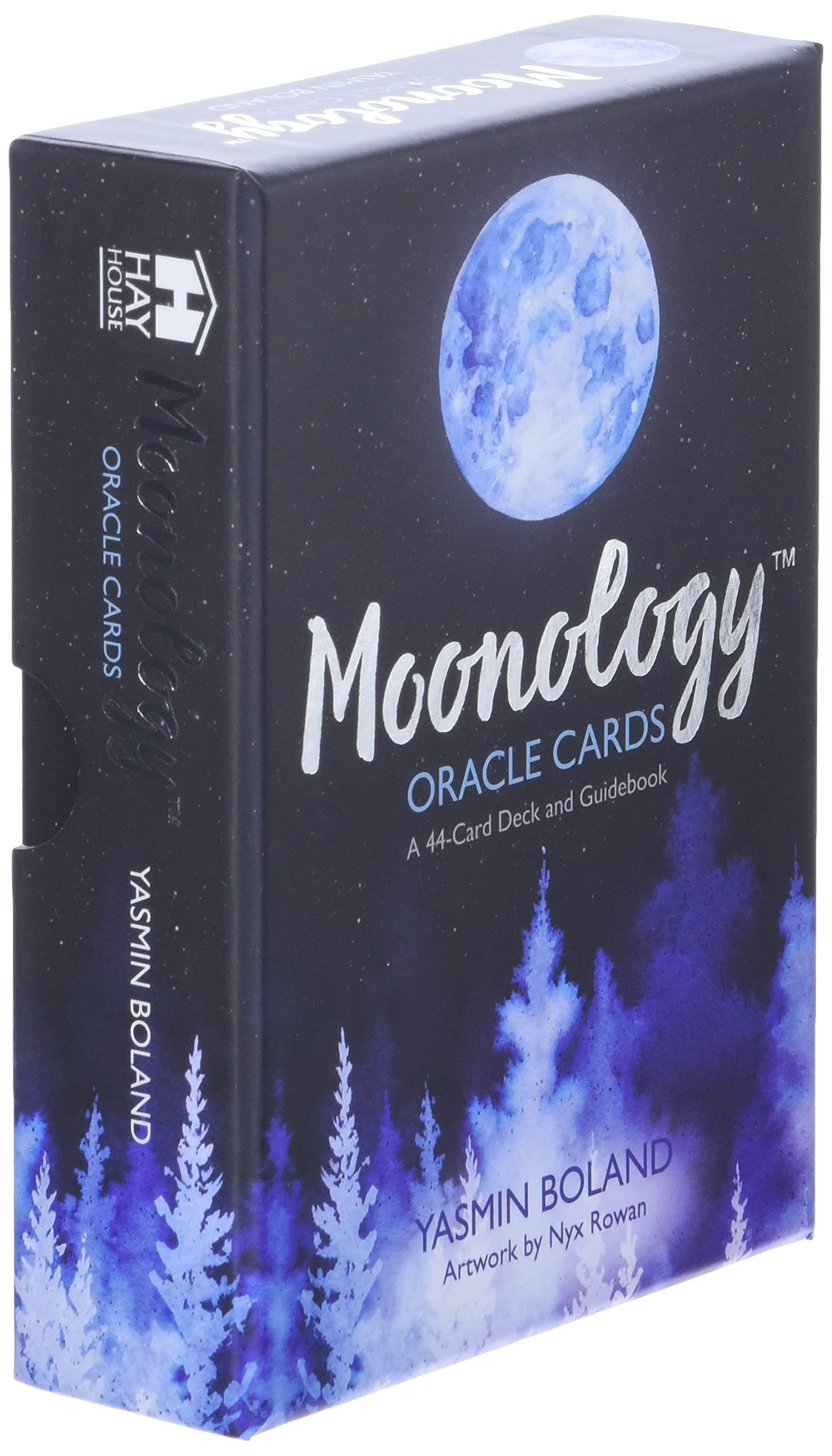 Moonology Oracle Cards A 44 Card Deck And Guidebook Yasmin Boland