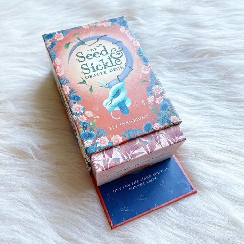 The Seed & Sickle Oracle Deck modern Tarot Library Tarot - Etsy