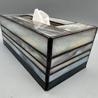 Stained Glass Tissue Box - Etsy