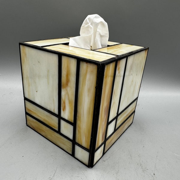 Stained Glass Tissue Box - Etsy