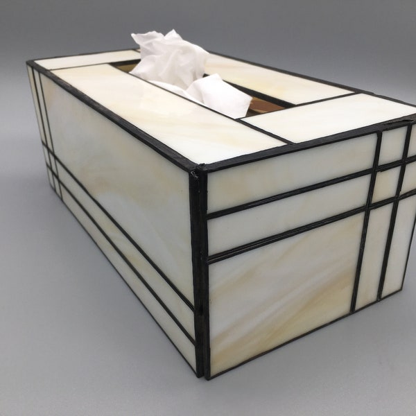 Stained Glass Tissue Box - Etsy