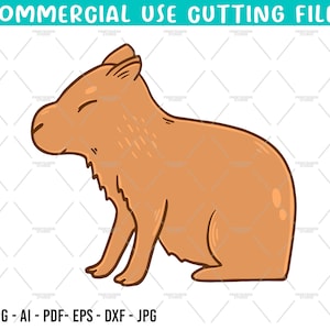 Capybara Svg Bundle Capybara Svg File Capybara Print - Etsy