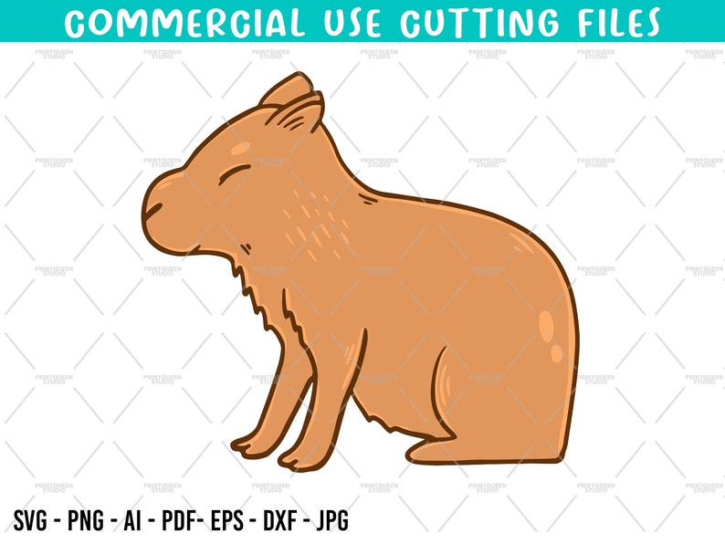 Capybara Svg Bundle Capybara Svg File Capybara Print - Etsy