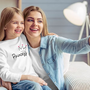 Princess Svg, Little Princess Png, the Word Princess With a Crown Png ...