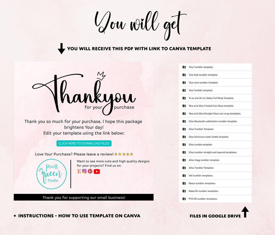 Tumbler Templates Bundle, 40oz Tumbler Template, 20oz and 30oz Tumbler ...