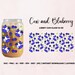 Cow Can Glass Wrap 16oz, Blueberry Fruit Svg, Cow Face Svg, Animal ...