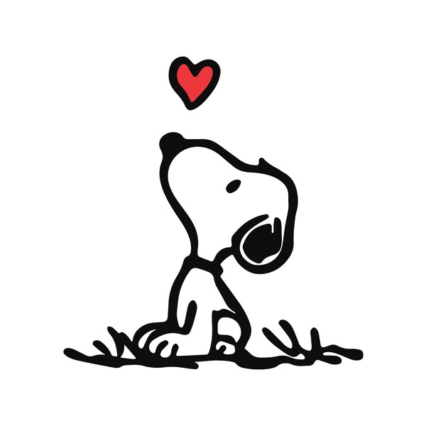 Snoopy Outline - Etsy