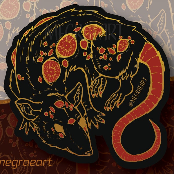 Rat Sticker - Etsy