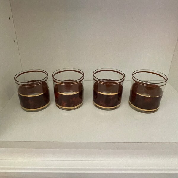 Tortoise Shell Glass - Etsy
