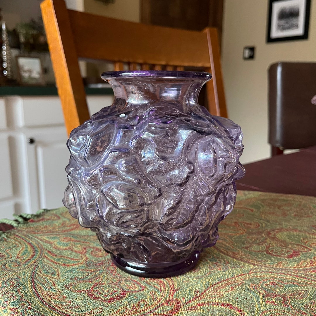 Goofus Glass Vase by Imperial – Bursting With Personality! - Etsy