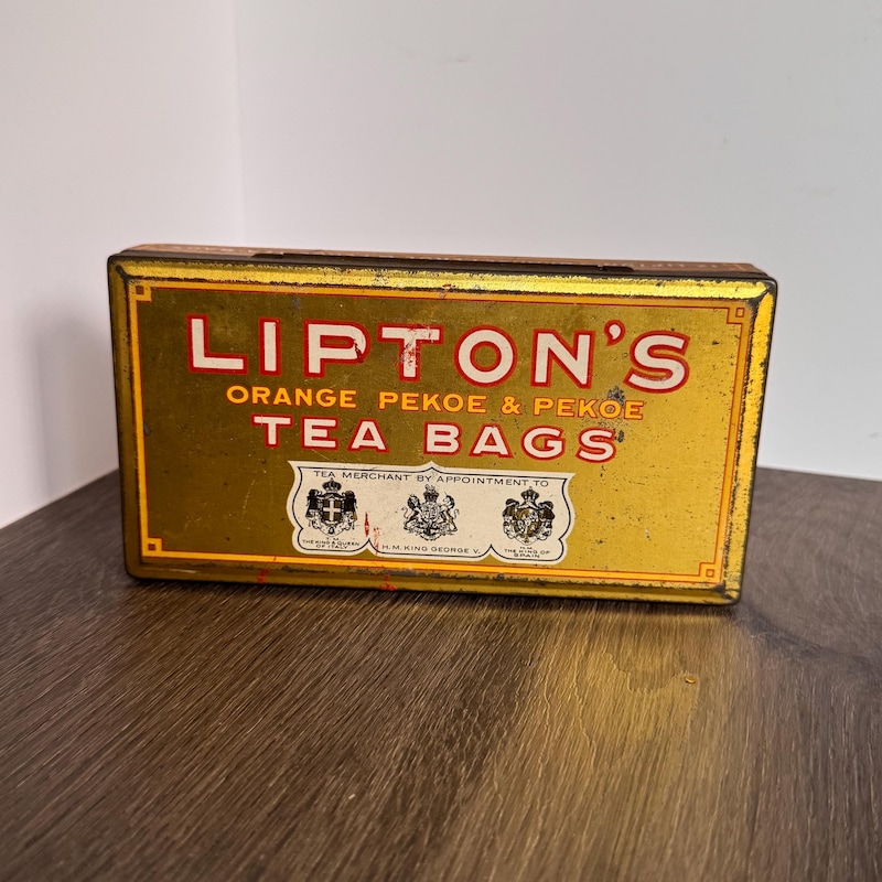 Tea Storage Lipton - Etsy