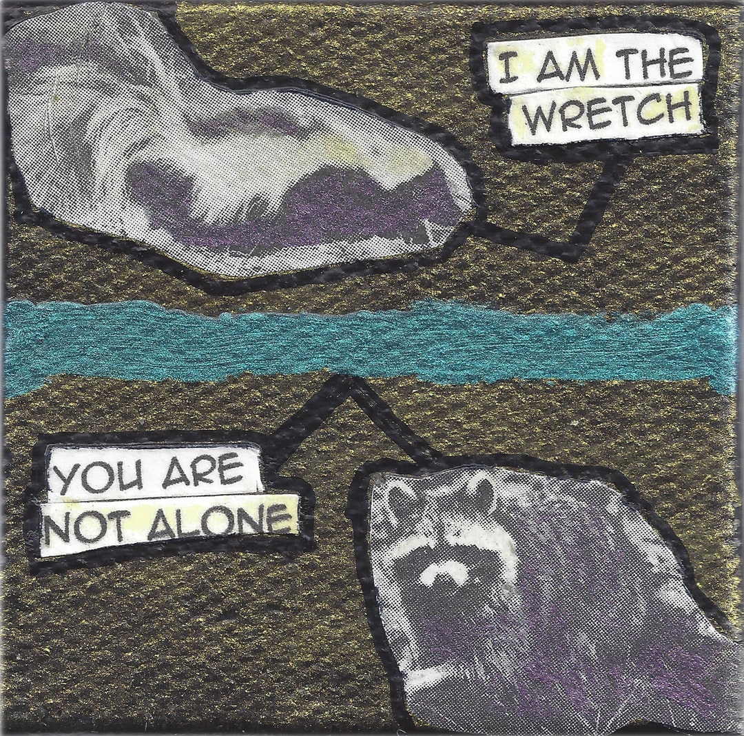 Miniature Collage Art, Weird Collage, Mini Memes, Oddity Art, Small ...