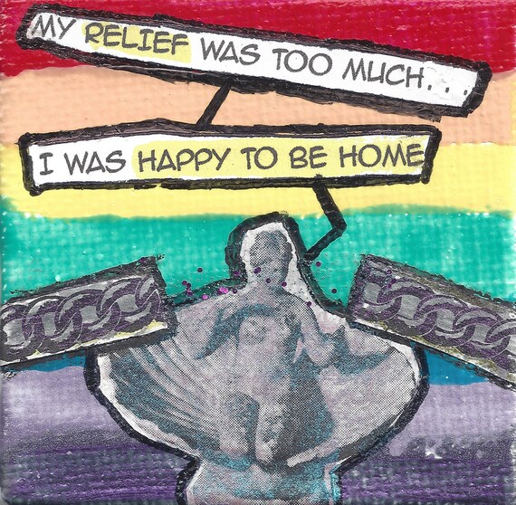 Miniature Collage Art Weird Collage Vintage Oddity Art - Etsy UK