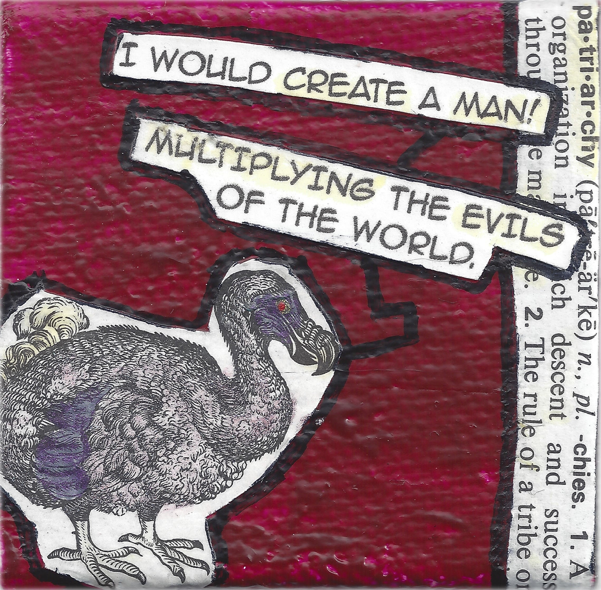 Miniature Collage Art Weird Collage Mini Memes Oddity Art - Etsy