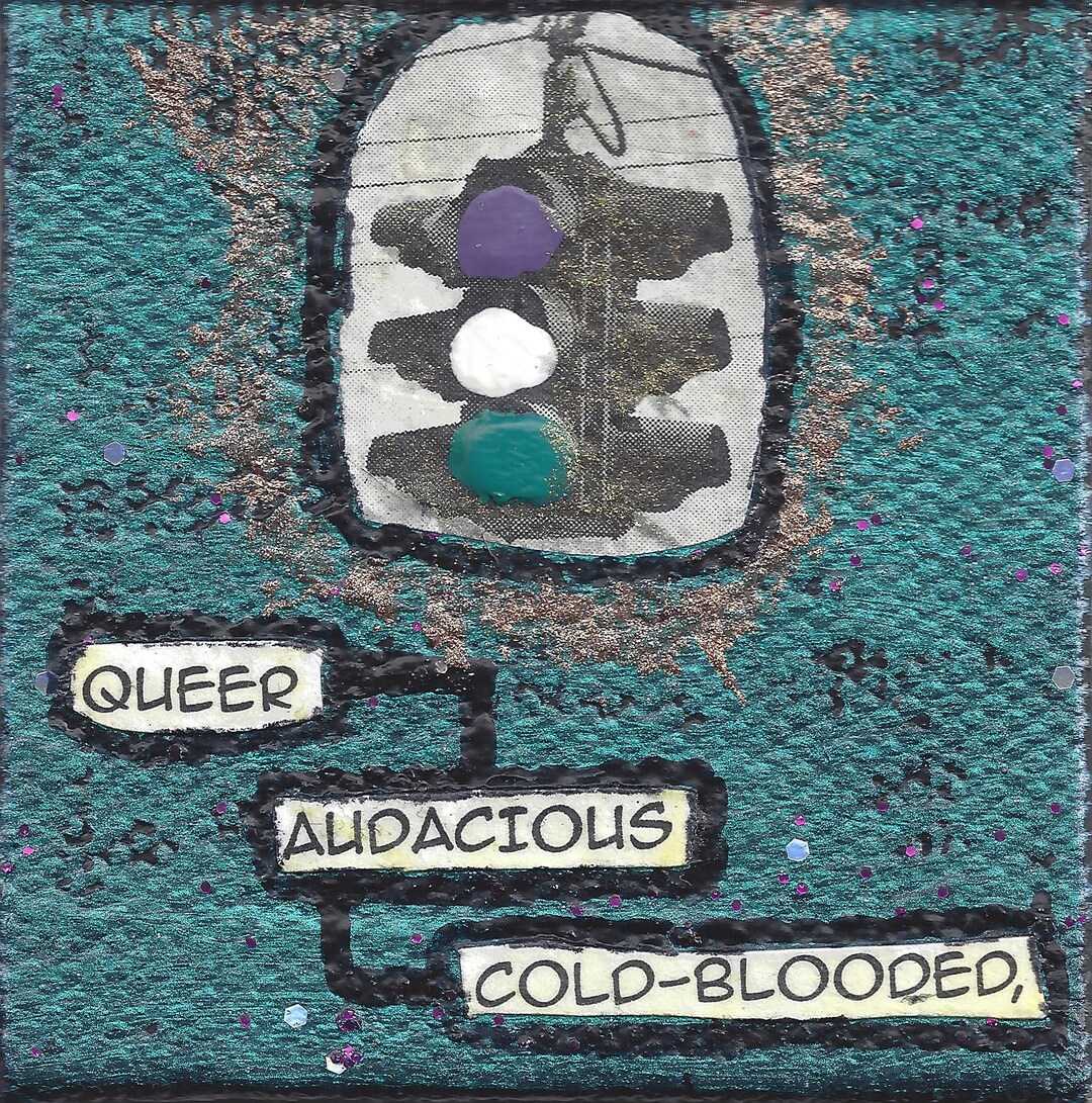 Miniature Collage Art, Weird Collage, Vintage, Oddity Art, Small ...