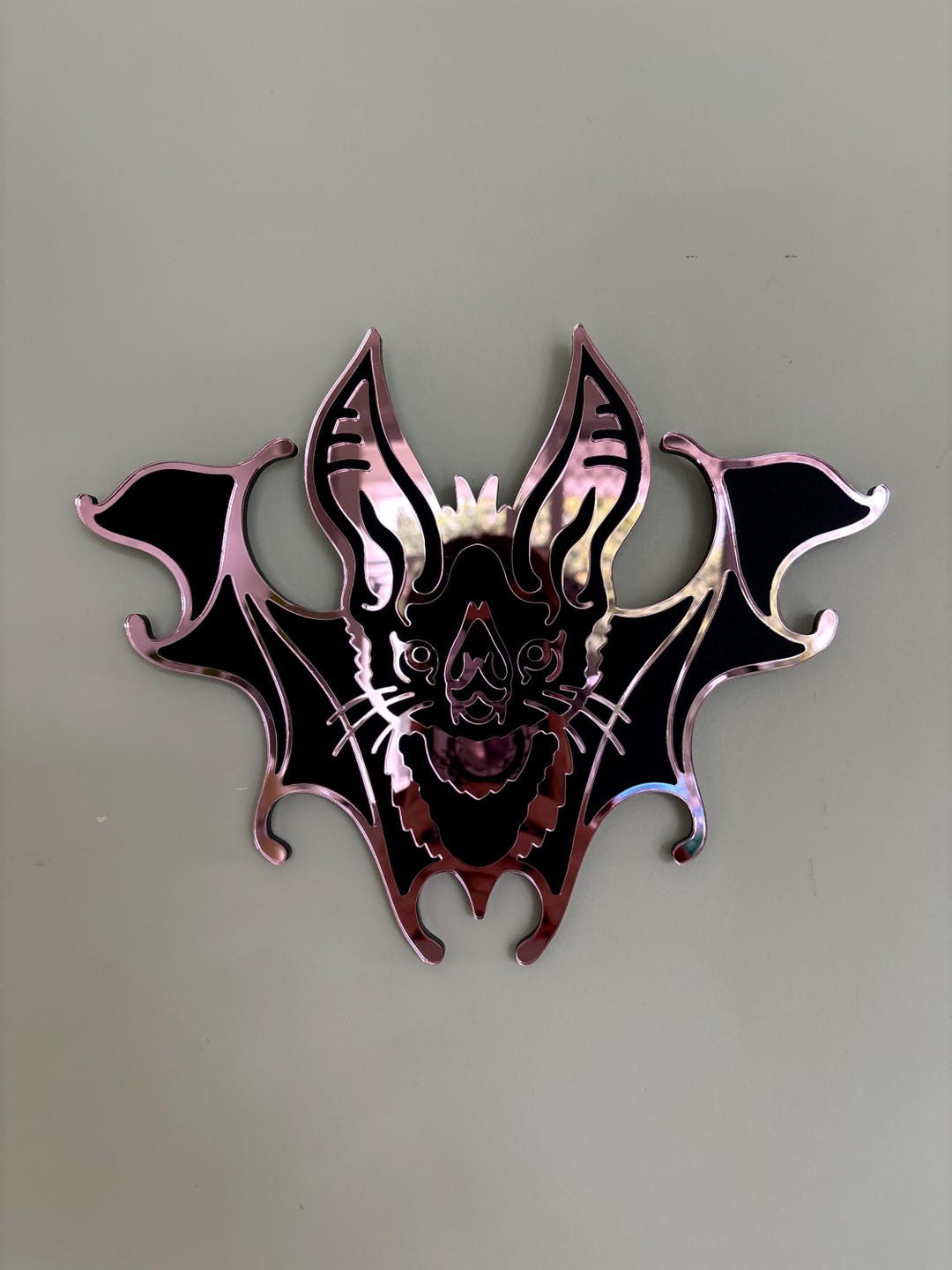 Baby Bat Mirror Wall Hanging Classic Alternative Gothic Home Décor ...