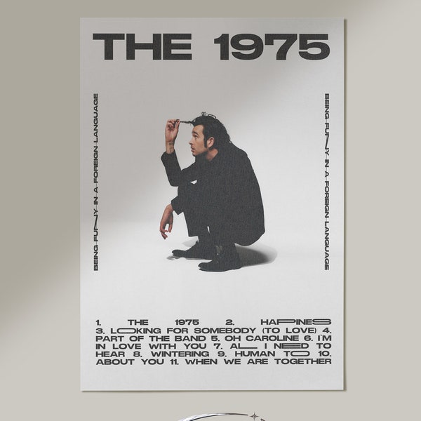 The 1975 Poster - Etsy