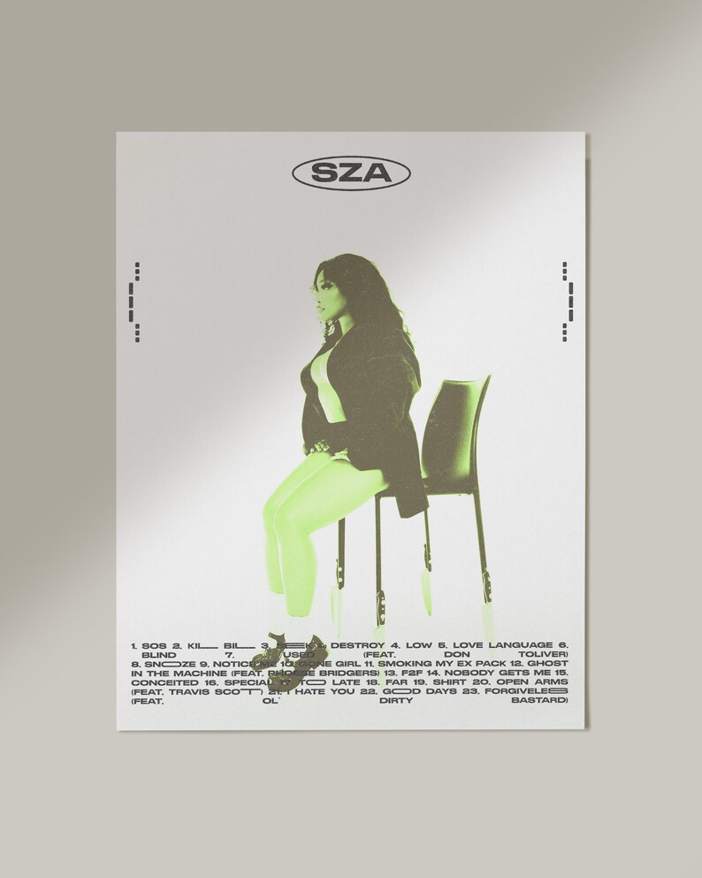 Sza Poster SOS Poster Sza Album Poster - Etsy Australia