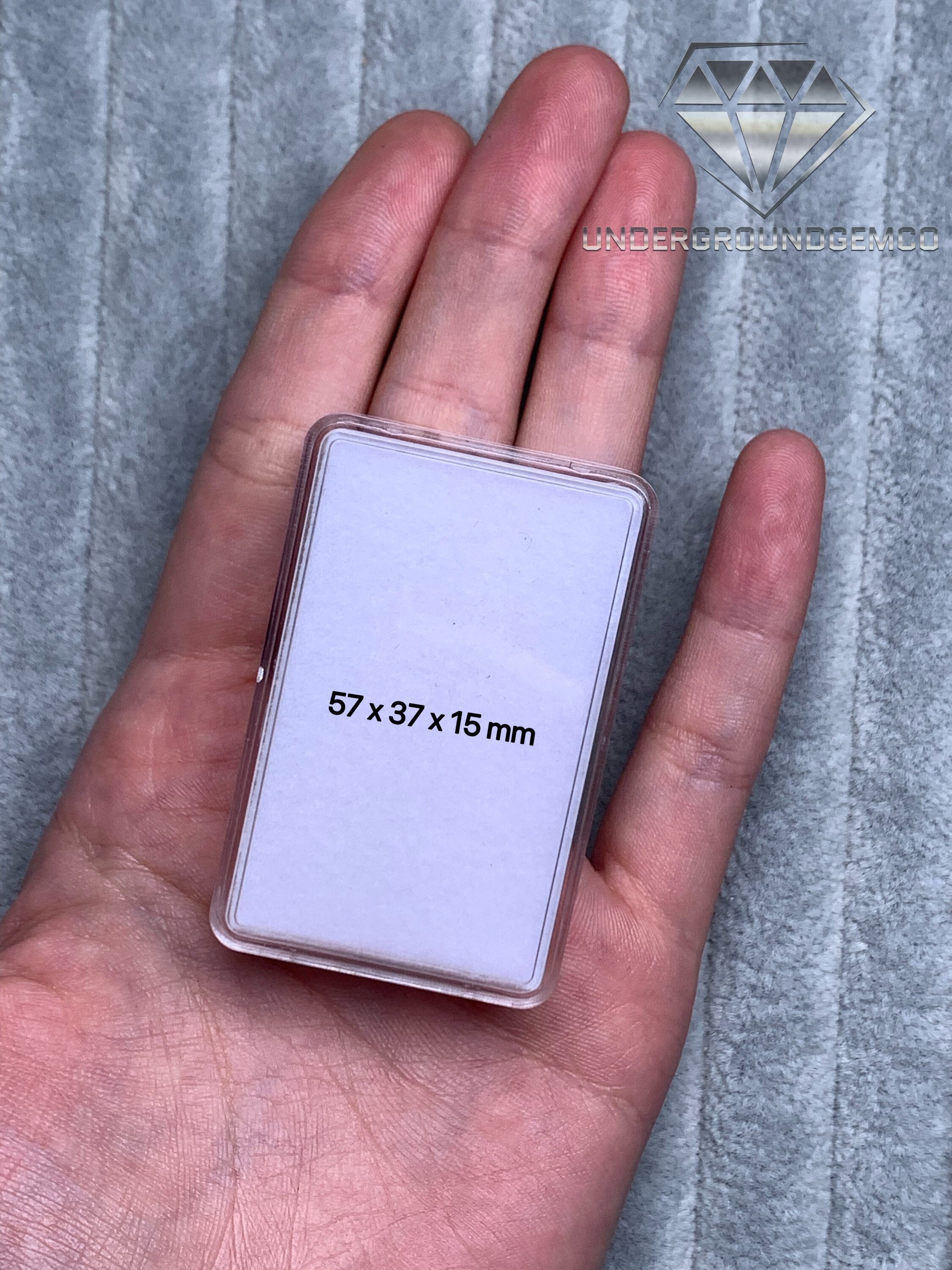 Clear Rectangular Acrylic Gemstone Display Box / Boxes . - Etsy