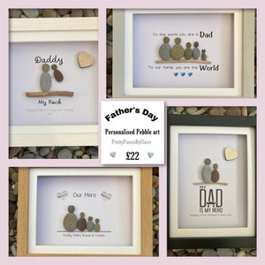Father’s Day Pebble Art. Father’s Day Gifts - Etsy