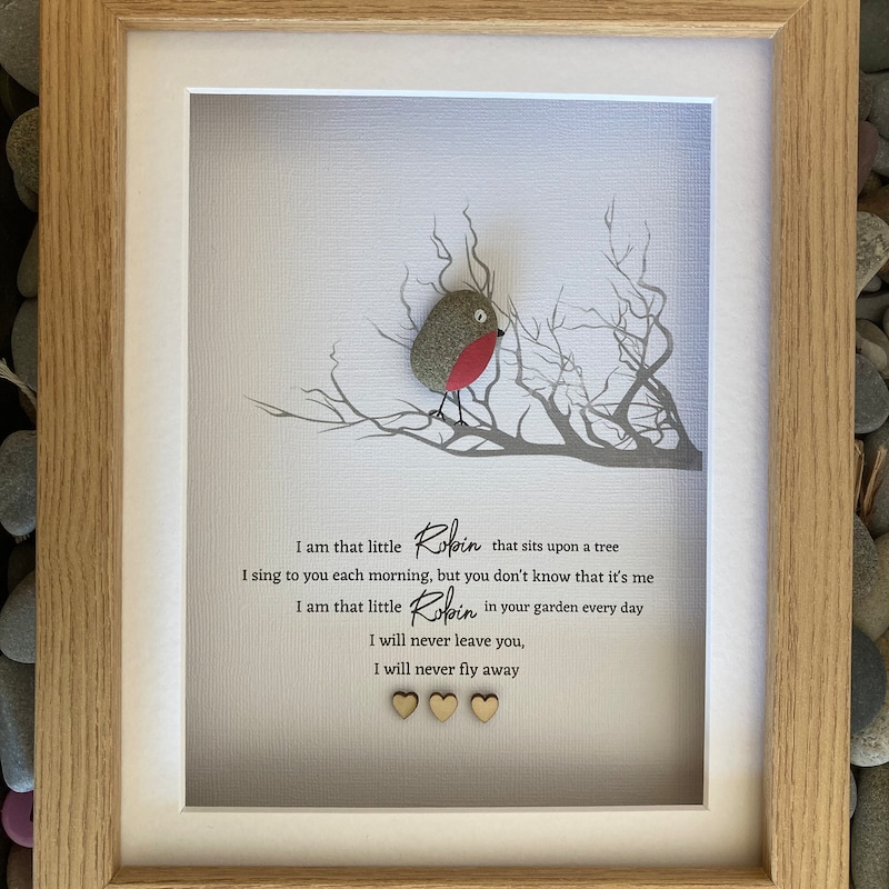 Bereavement Loss Pebble - Etsy UK