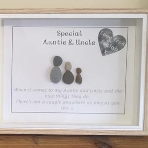 Family Pebble Art Mum, Nan, Dad, Grandad, Family Member or Family ...