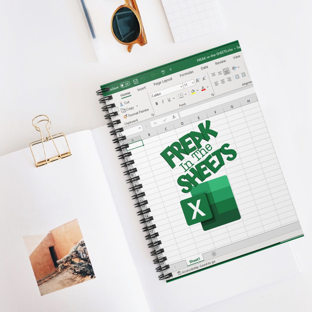 Freak in the Sheets Notebook Excel Journal Funny Notebook Hardcover ...