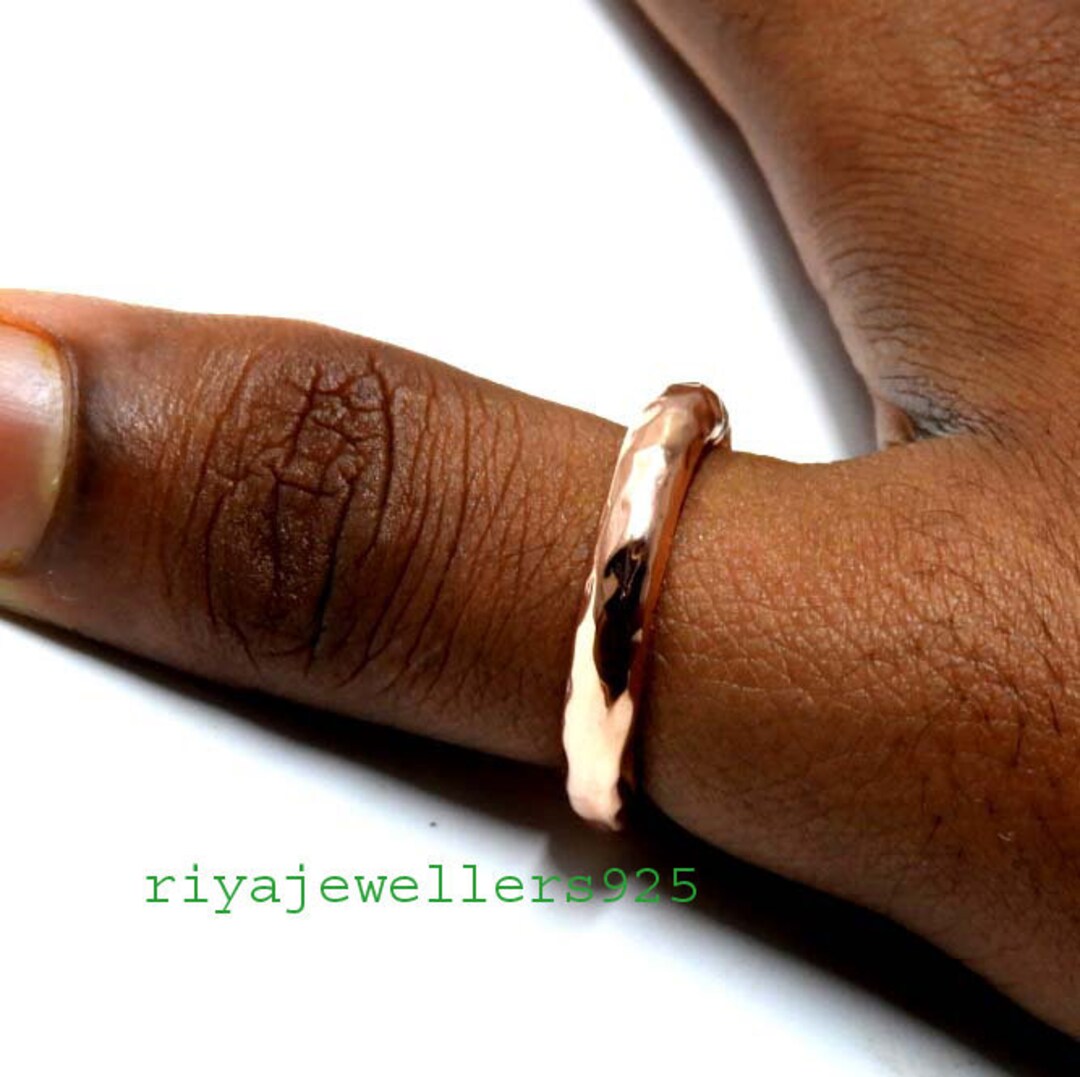 Super Thin Copper Ring, Copper Band Ring, Skinny Ring, Copper Band ...