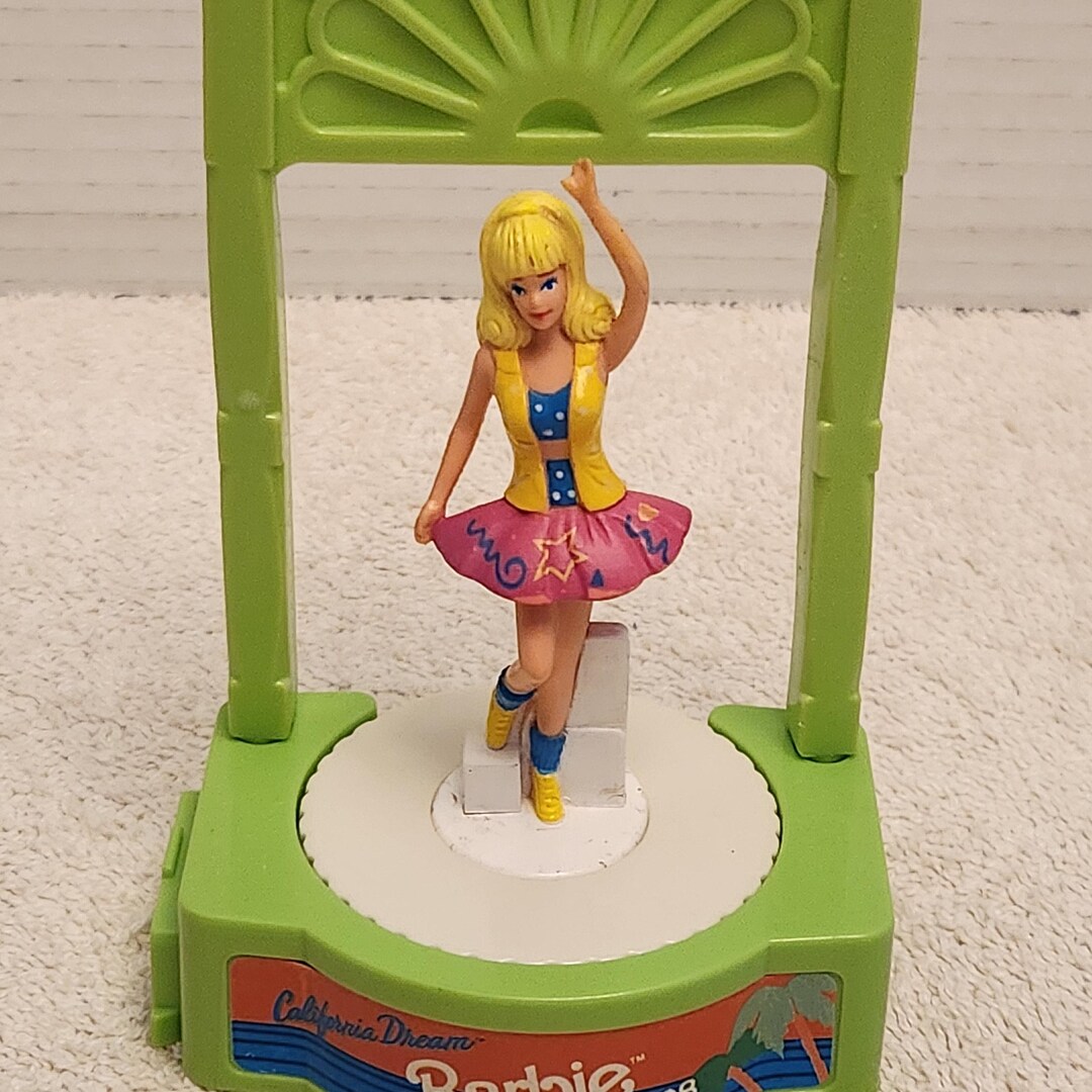 Barbie Mattel Mini Revolving Figurine. - Etsy