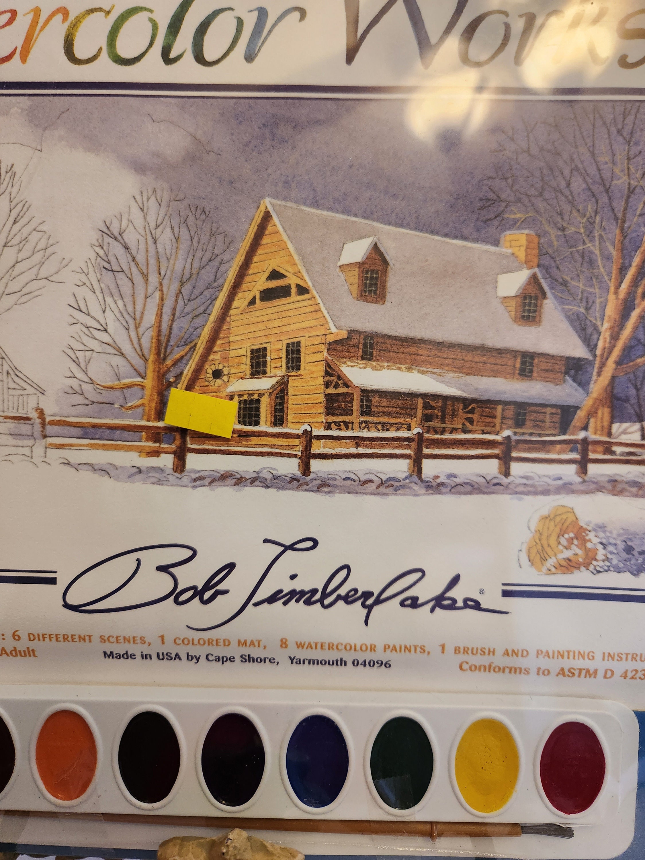 Water Color Paint Set Bob Timberlake - Etsy