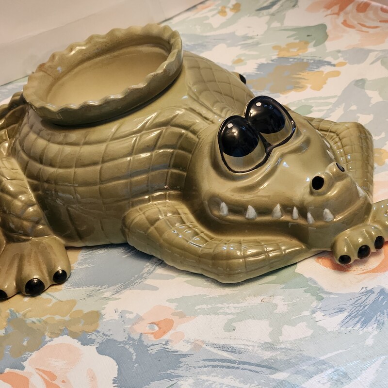 Alligator Planter - Etsy