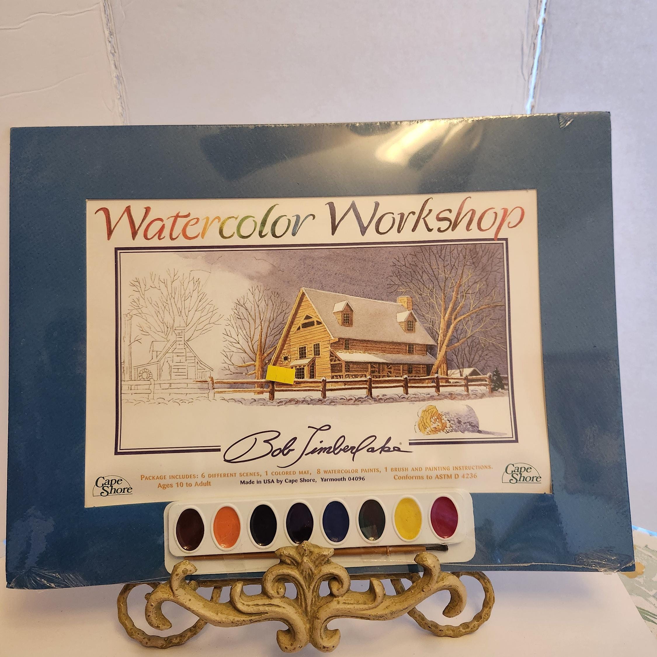 Water Color Paint Set Bob Timberlake - Etsy