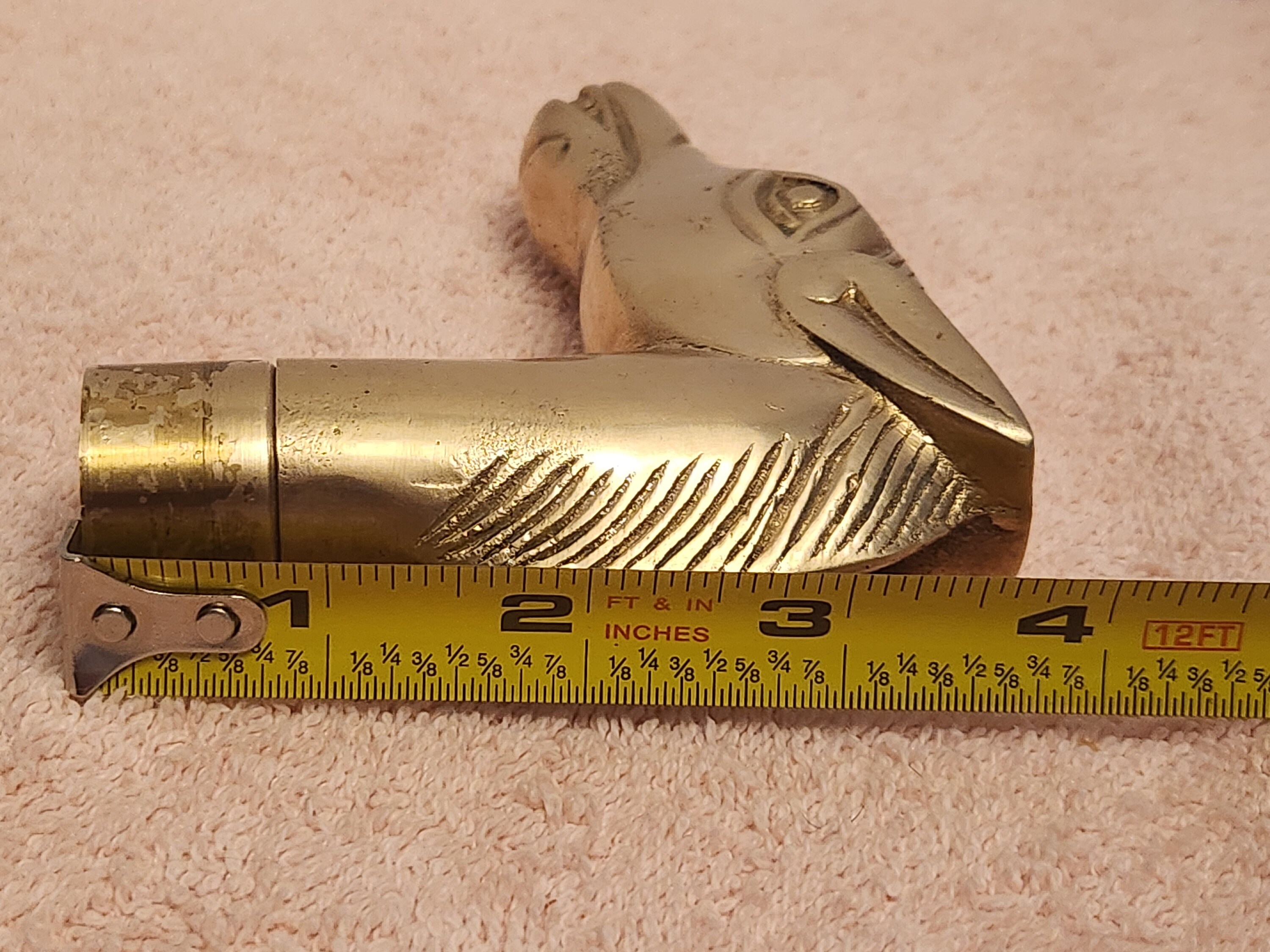 Brass Horse Head Cane Handle: English Walking Stick Accessory - Etsy