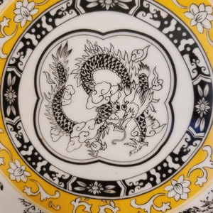 Golden Amber Dragon Decorative Platter - Etsy