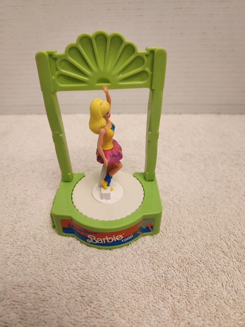 Barbie Mattel Mini Revolving Figurine. - Etsy