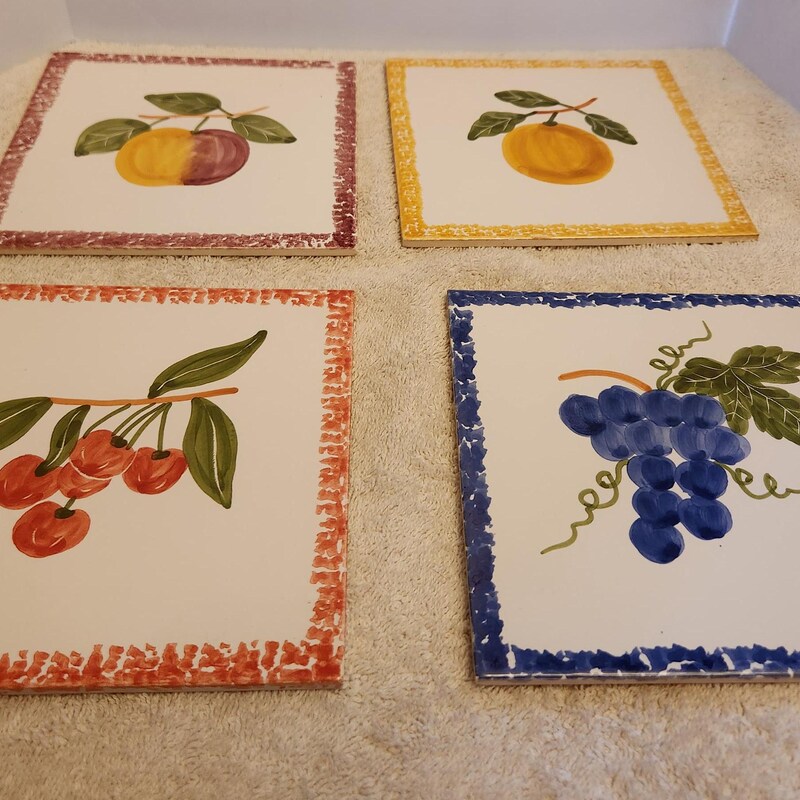 Fruit Tile - Etsy