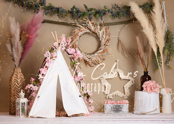 Photography Digital Backdrop Background Cake Smash First - Etsy